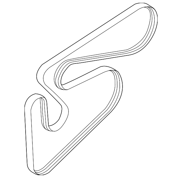 1340A150 - Serpentine Belt 2011-2024 Mitsubishi | Mitsubishi Direct Parts