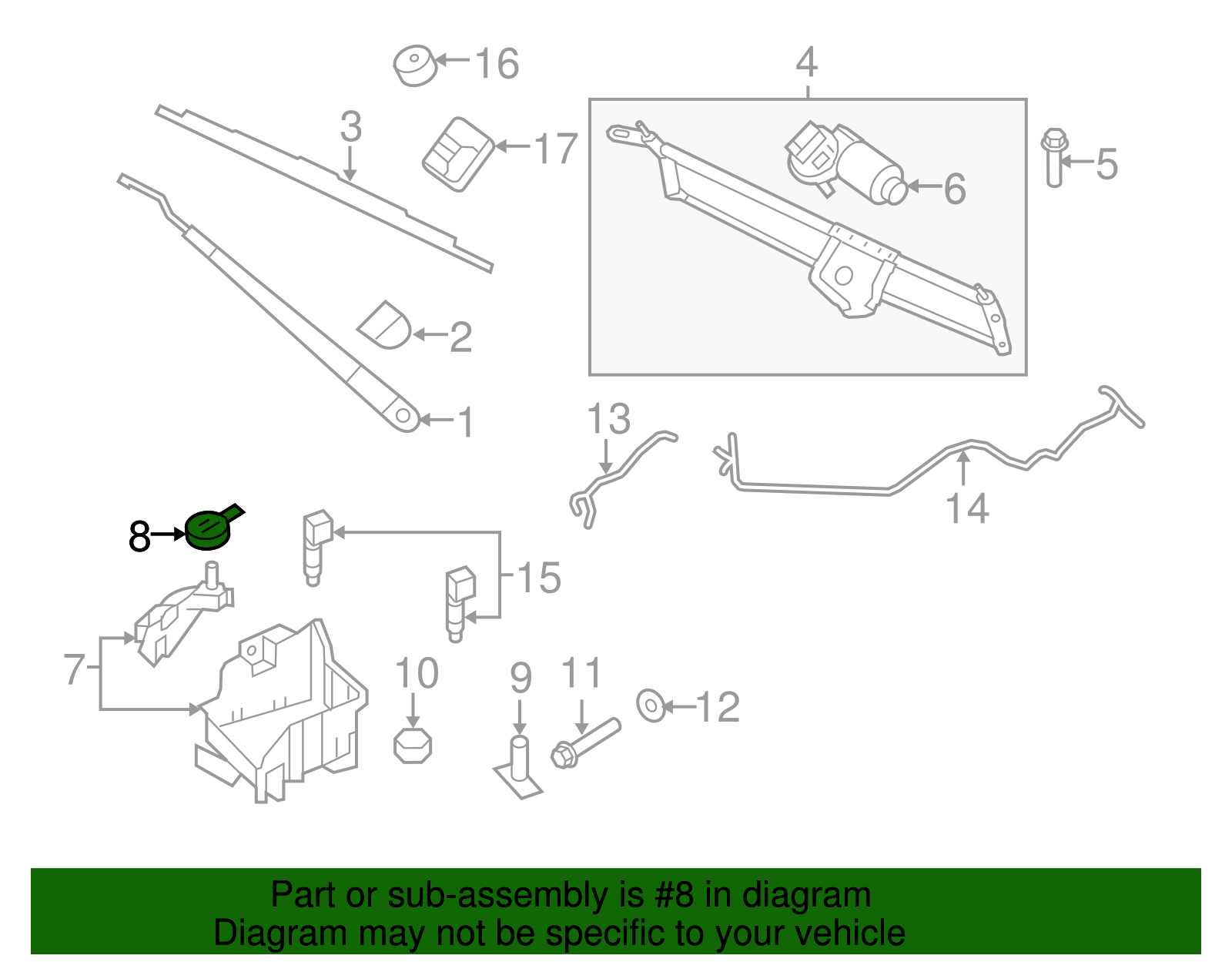 Genuine OEM Ford Part - Cap F2UZ-17632-A | Genuine OEM Ford Parts ...