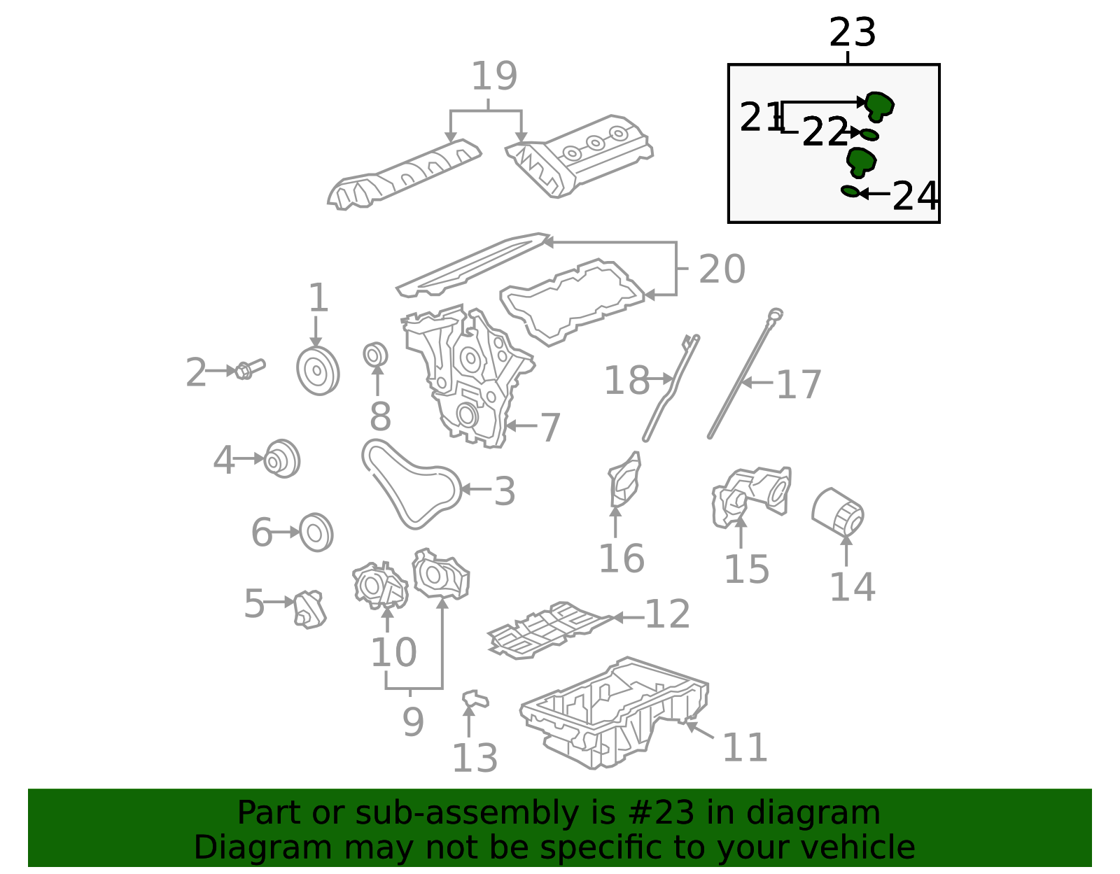 12650615 - Engine Oil Filler Tube 2005-2020 GM | Londoff Discount Parts
