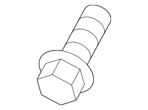 2012-2024 Audi | Overslam Bumper Bolt | WHT-009-012-A | OEM Vehicle Parts