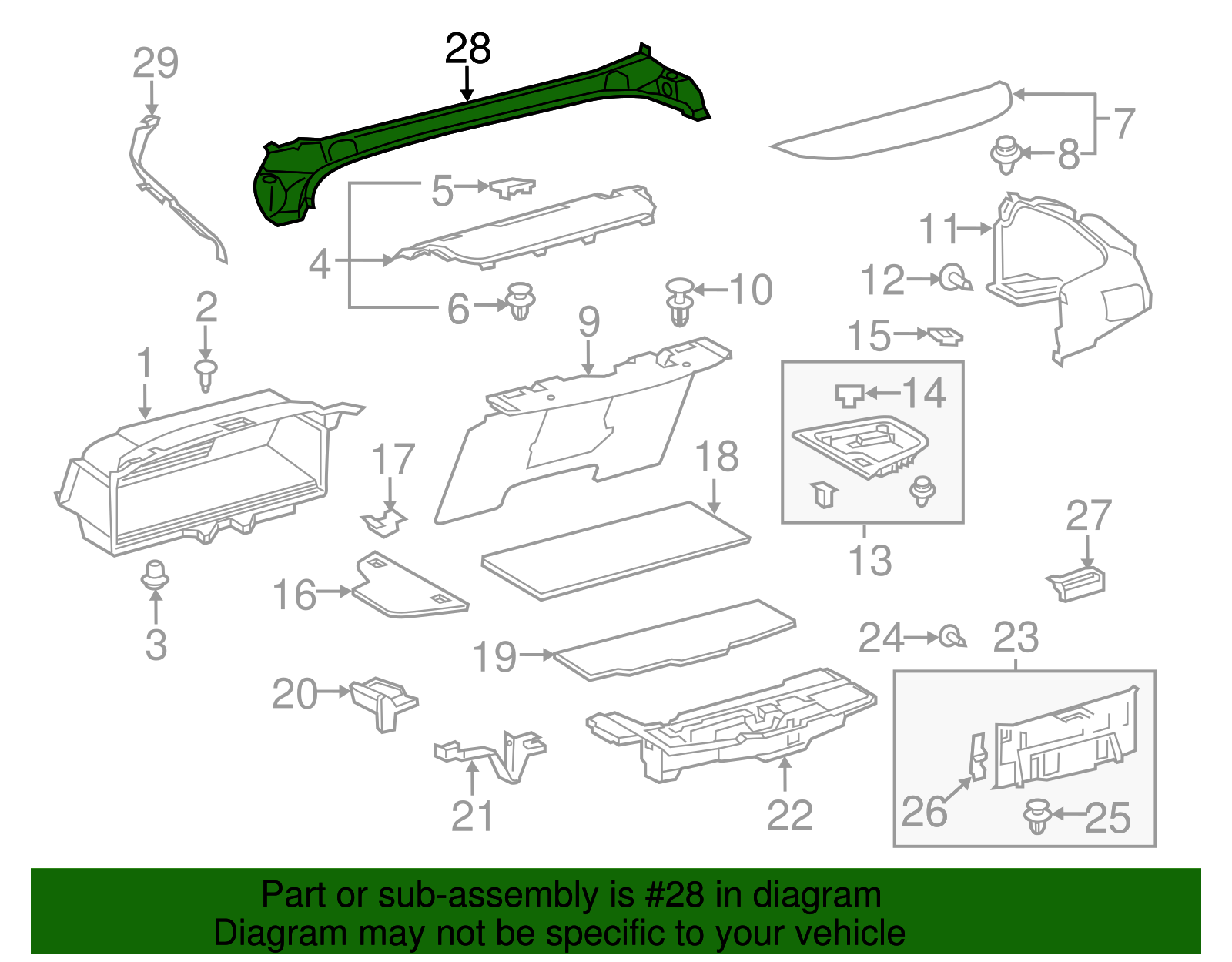 75575-11010 - Window Molding | My L Parts