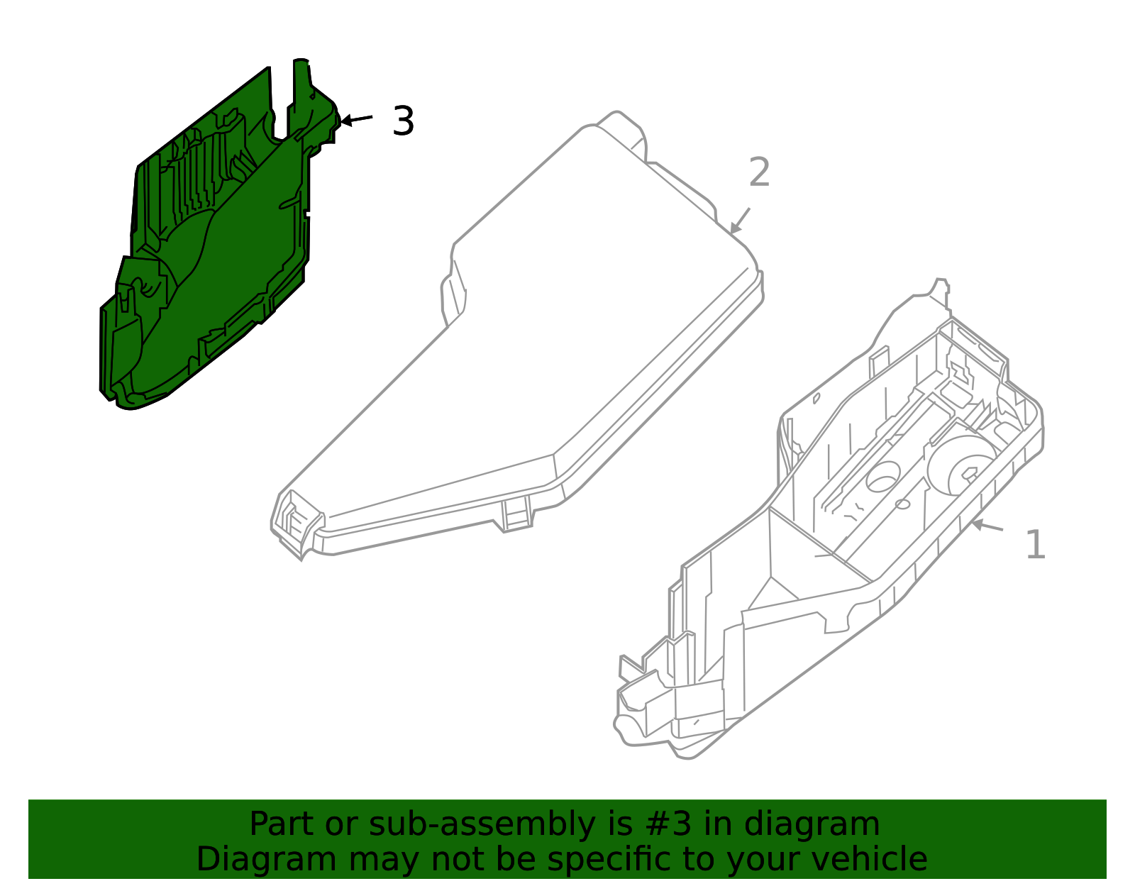 2007-2014 Nissan Cover 24382-JA01A | Nissan Parts Central