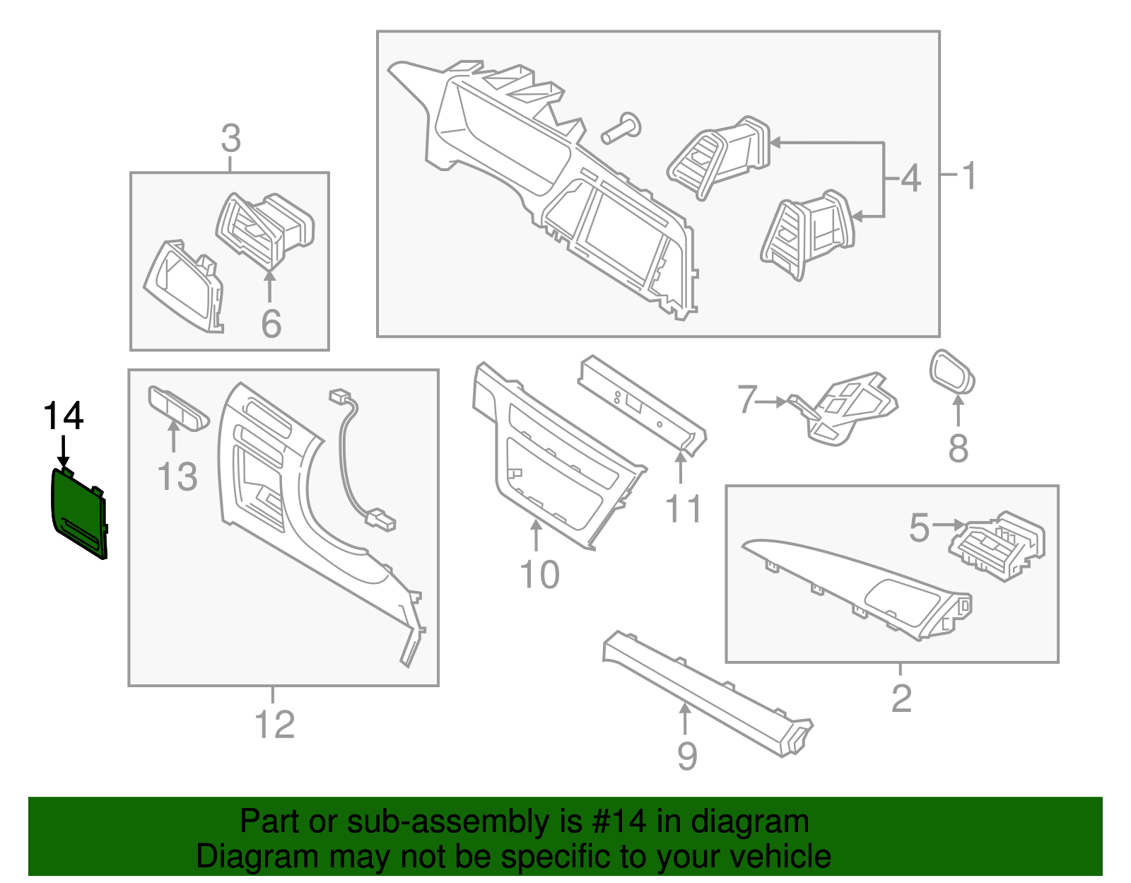 2015-2017 Hyundai Sonata Fuse Box Cover 84753-C2000-TGG | OEM Parts Online