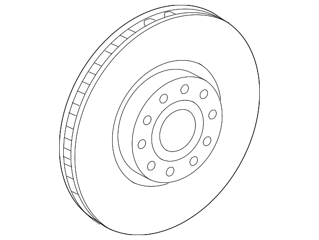 2021-2025 Volkswagen Rotor 3QF-615-301-J | OEM Parts Online