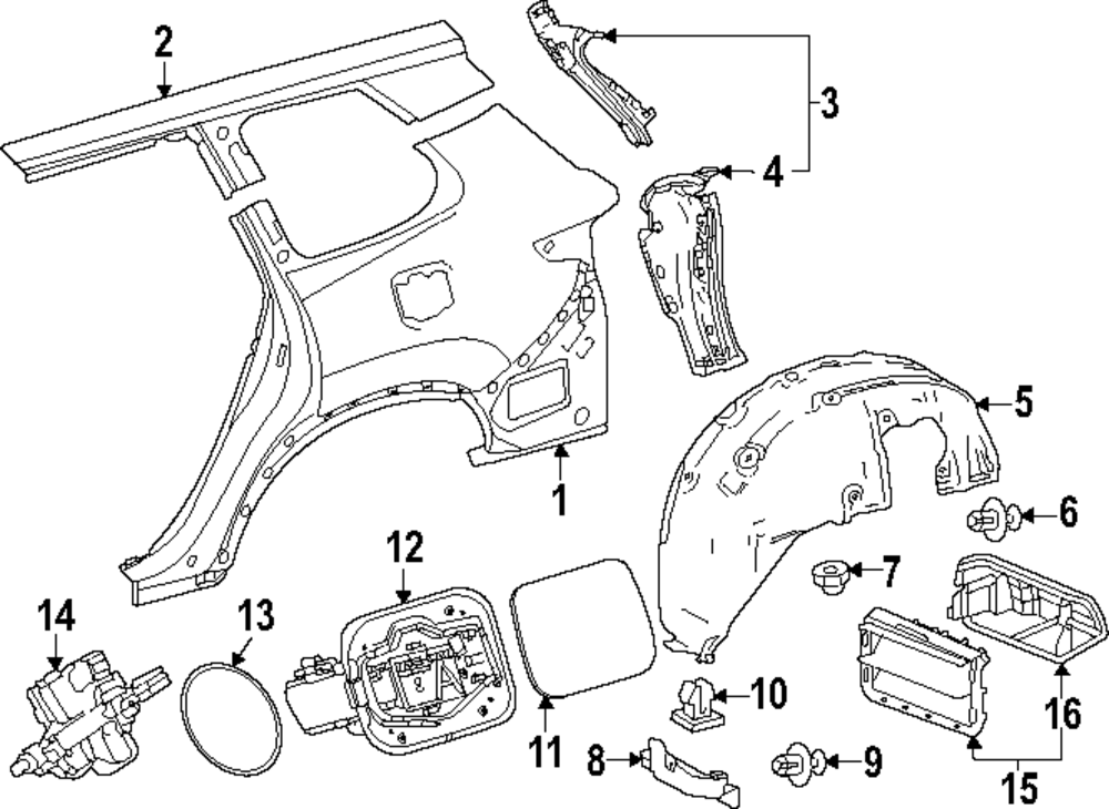 2024-2025 Toyota Grand Highlander Lock Actuator 77030-F6010 | Toyota ...