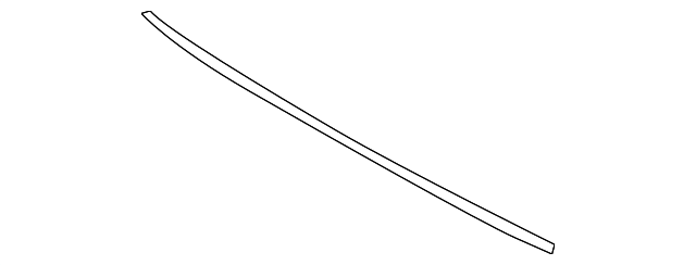 86362e6701 - Hyundai Upper Molding 2018-2019 Hyundai Sonata ...