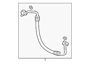 80315-T0G-A01 - Discharge Hose 2012-2014 Honda CR-V | Honda Parts Online