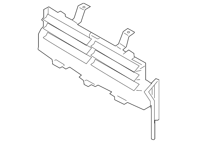 2018-2020 Jaguar E-Pace Radiator Shutter Assembly J9C5190 | JaguarParts.com