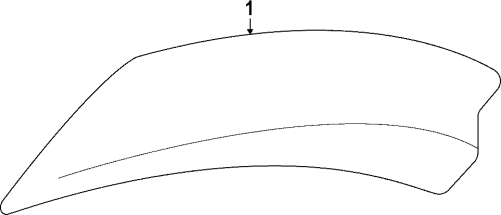 SU003-08968 - Wheel Arch Molding 2022-2025 Toyota GR86 | Bam Wholesale ...