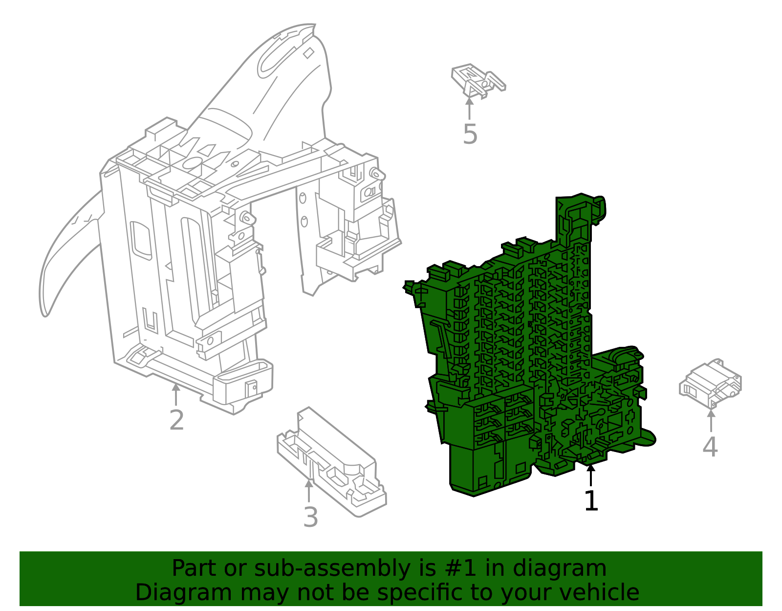 2022-2025 Audi Fuse & Relay Box 5WA-937-615 | Audi Midwest