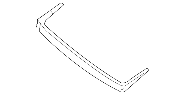 2016-2023 Nissan Maxima Deflector 91280-4RA1A | Bill Kay Nissan Parts