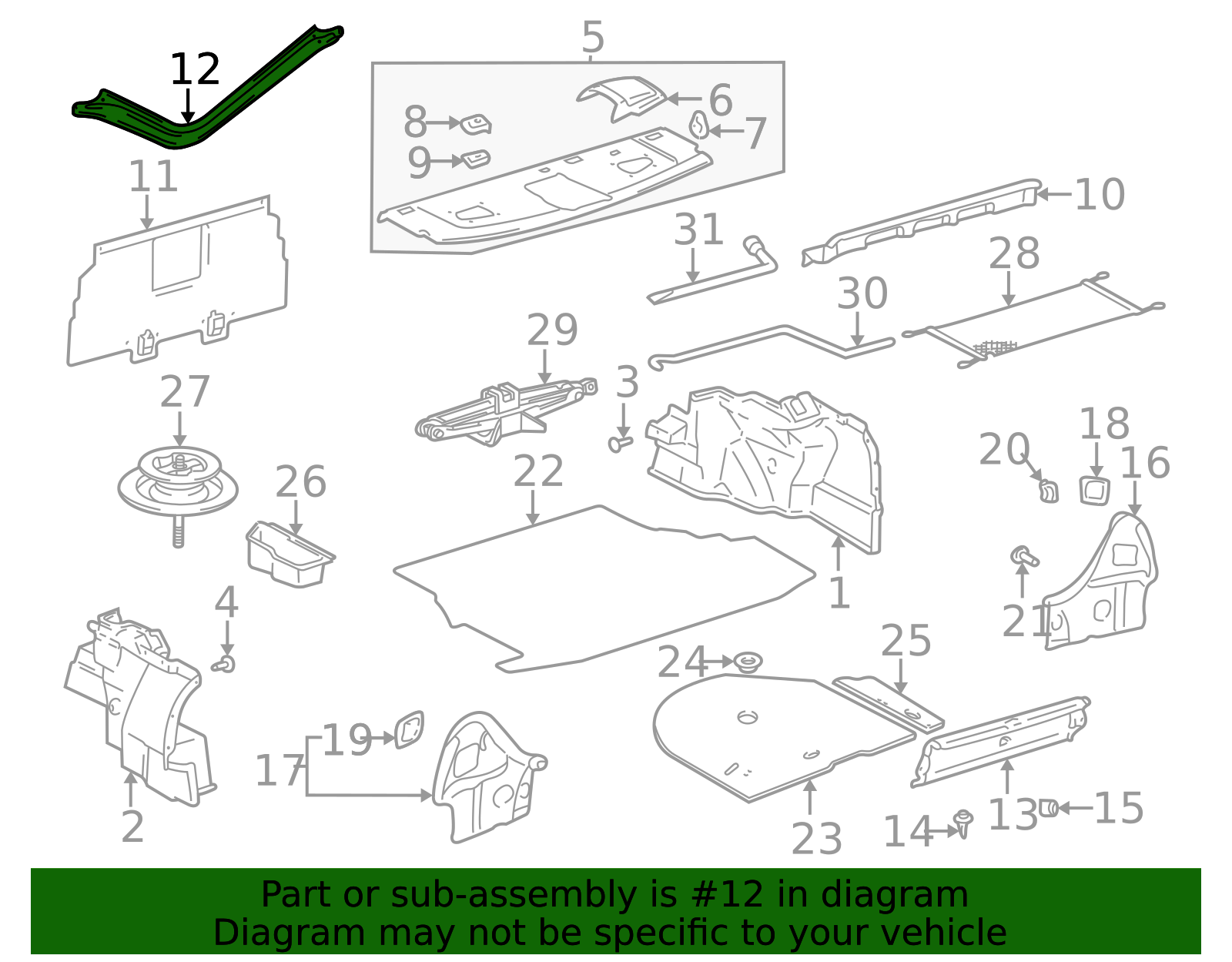 Partition Panel 64241-AC020 | OEM Parts Online