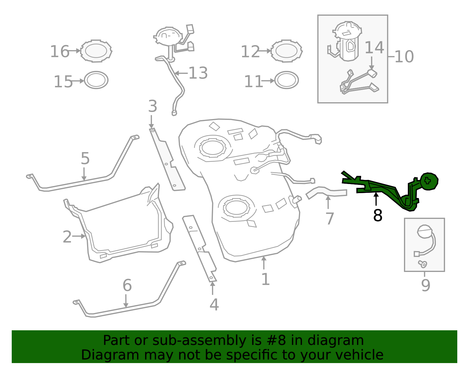 2019-2025 Nissan Altima Filler Pipe 17221-6CC0A | Bill Kay Nissan Parts
