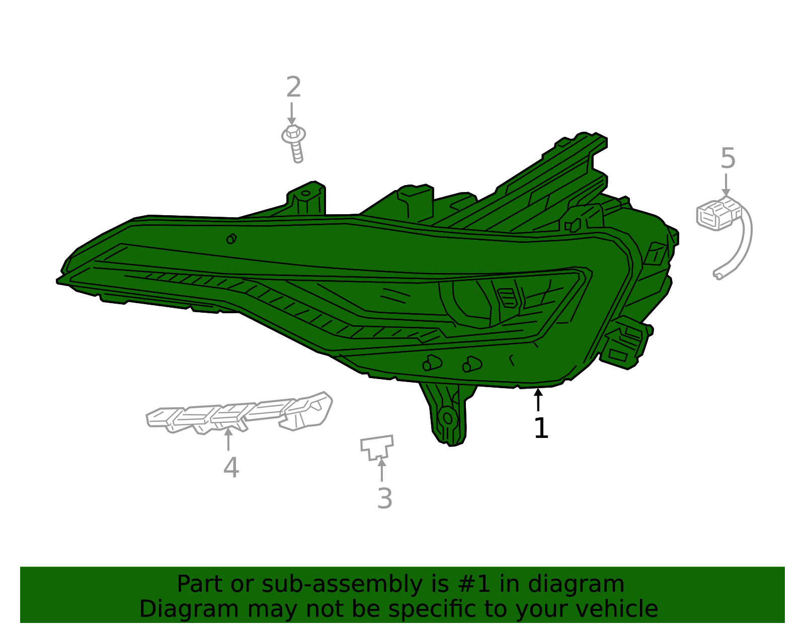 Buy Genuine GM Auto Parts - Headlamp (Part # 84756148) | GM Parts Store