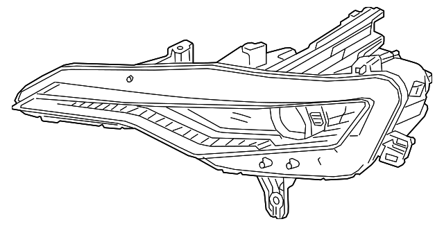 2019-2024 Chevrolet Camaro Driver Side Headlamp 84756145 | OEM Parts Online