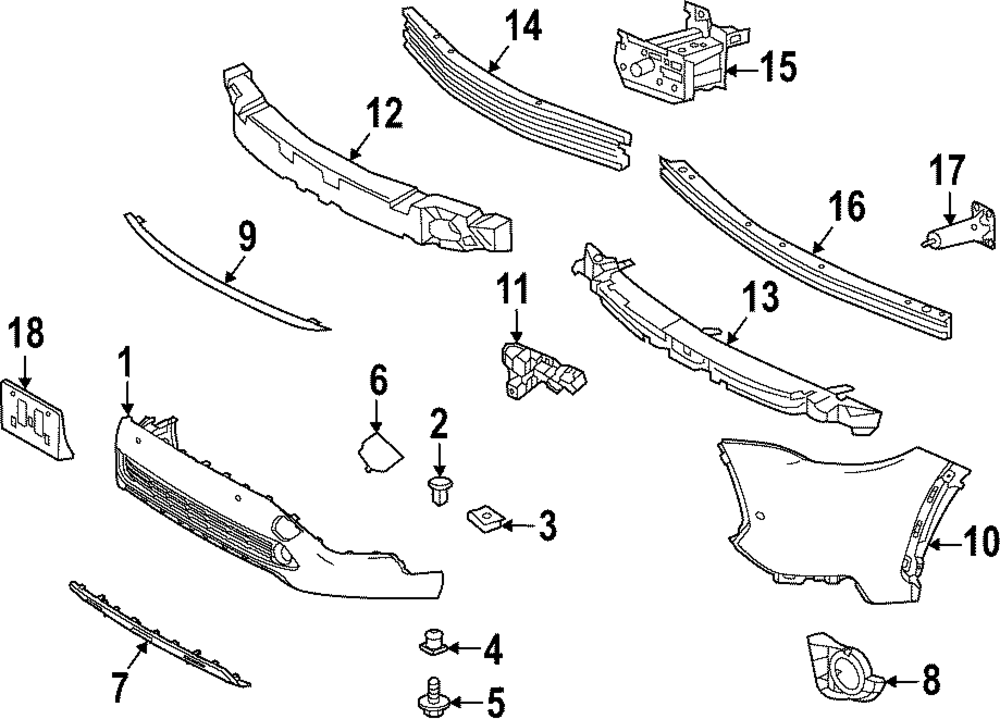 52536-0A060 - 2022-2024 Toyota Corolla Cross - Side Retainer | Nucar ...