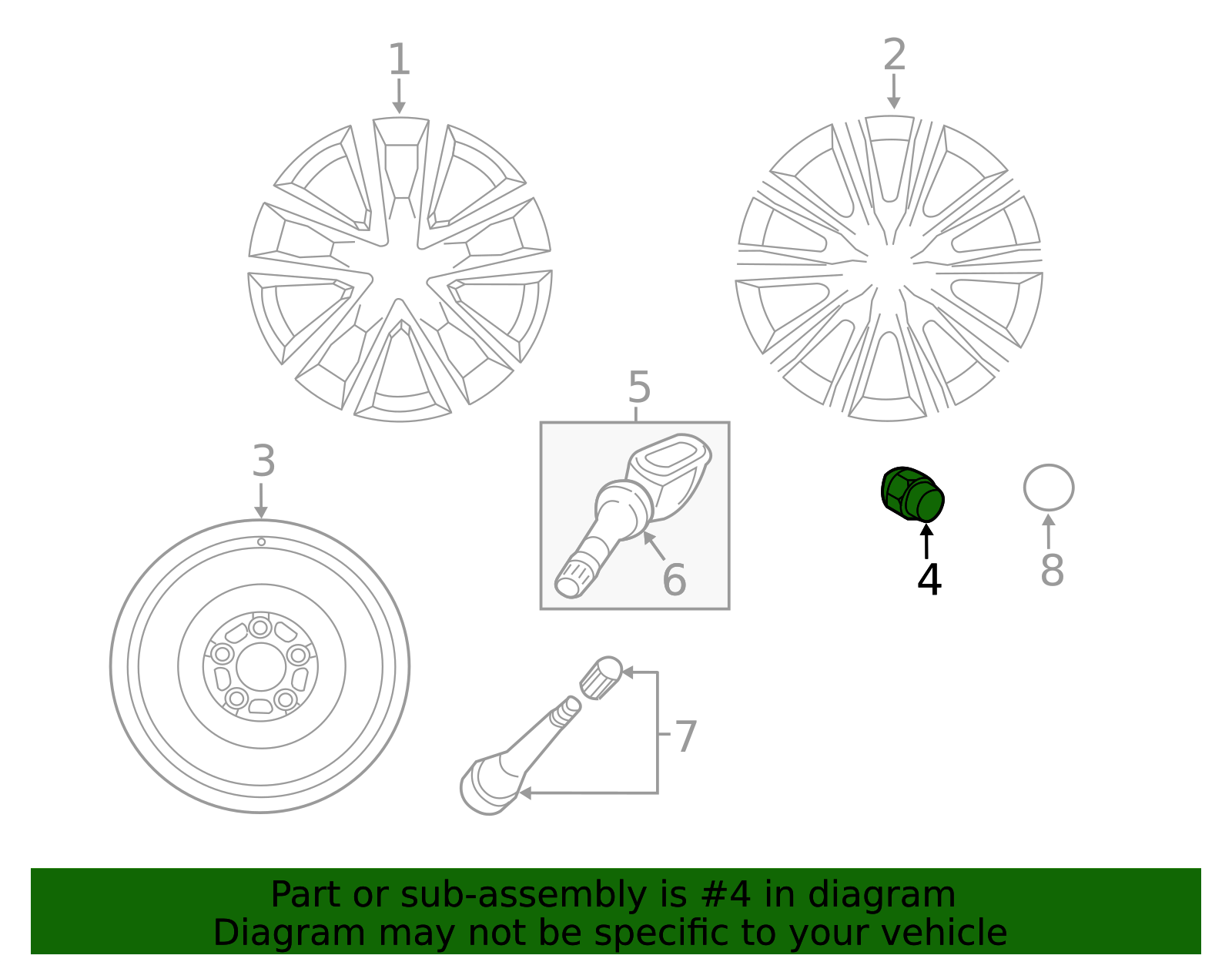 K123-37-160 - Wheel Nut 2018-2020 Mazda | Mazda Parts Connect