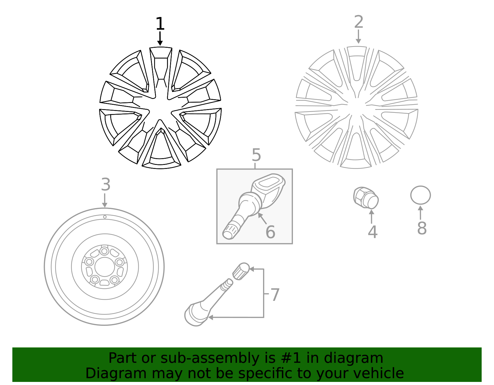 2019-2024 Mazda 3 Wheel, Alloy 9965-N0-6560 | OEM Parts Online