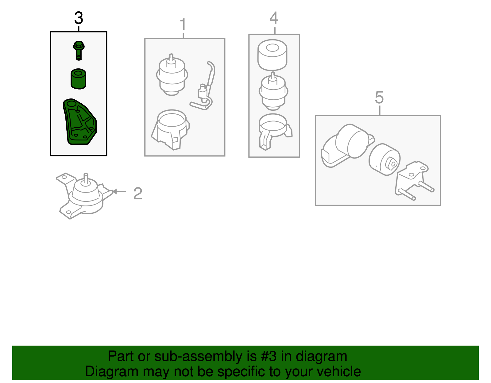 21825-3J000 - Side Mount Bracket 2007-2012 Hyundai Veracruz | Hyundai ...