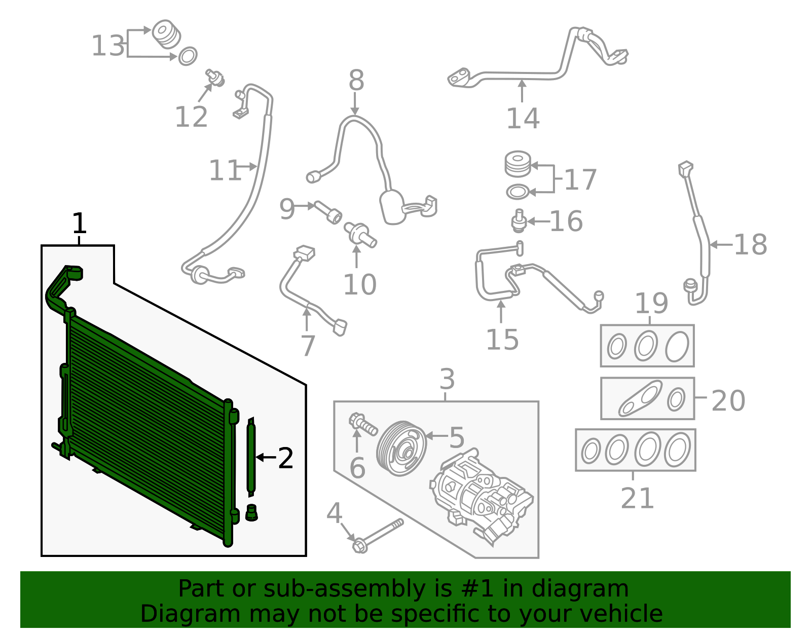 A/C Condenser - OEM Cooling Efficiency for Hot Climates | AutoNation Parts
