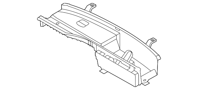 85757-T6070-UBL - 2021-2024 Genesis GV80 - Storage Compartment ...