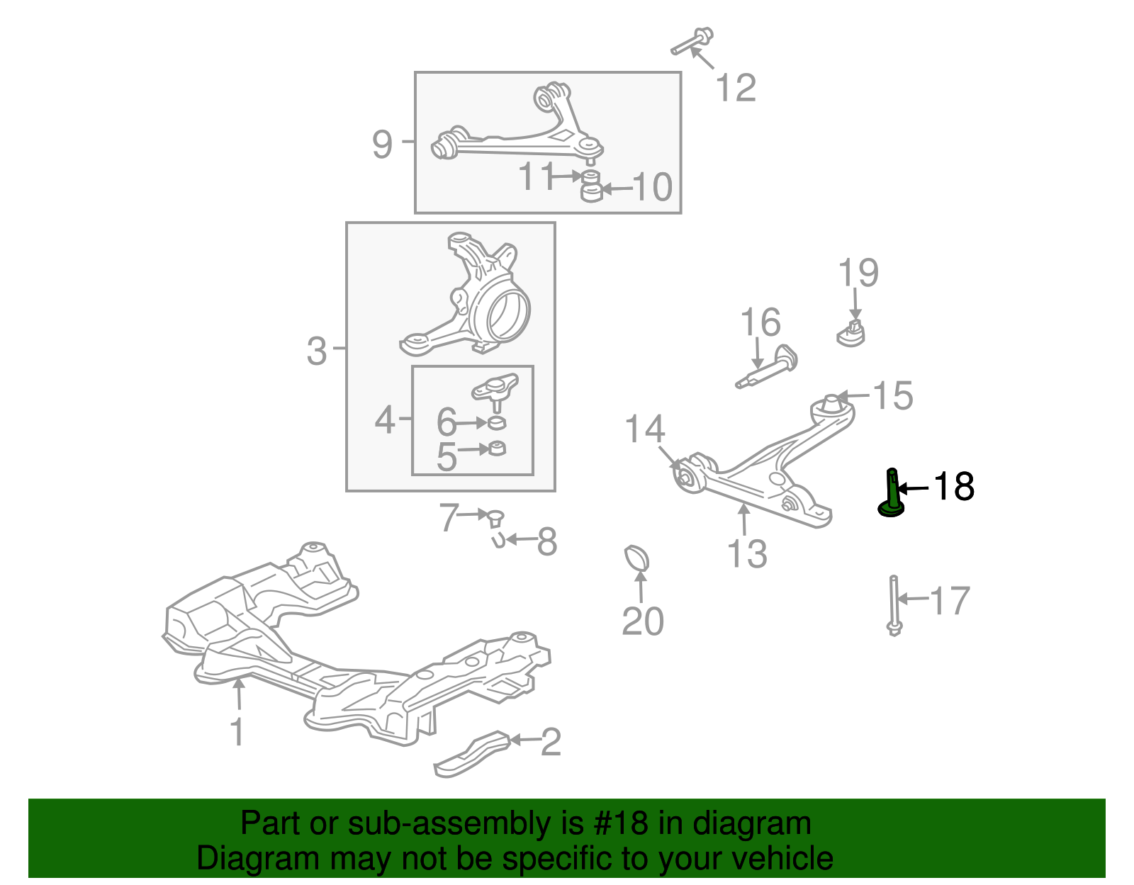 51392-S2A-000 - Lower Control Arm Collar 2000-2009 Honda S2000 | Honda ...
