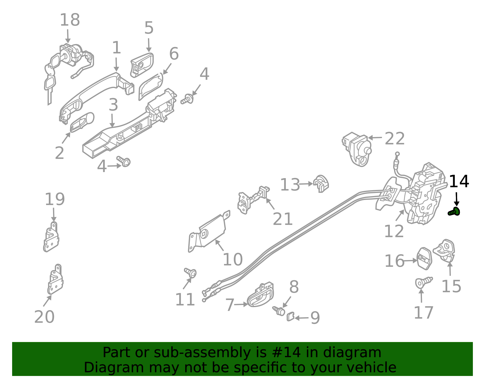 805994AF0A - Lock Assembly Screw 2003-2025 INFINITI | Infiniti of ...