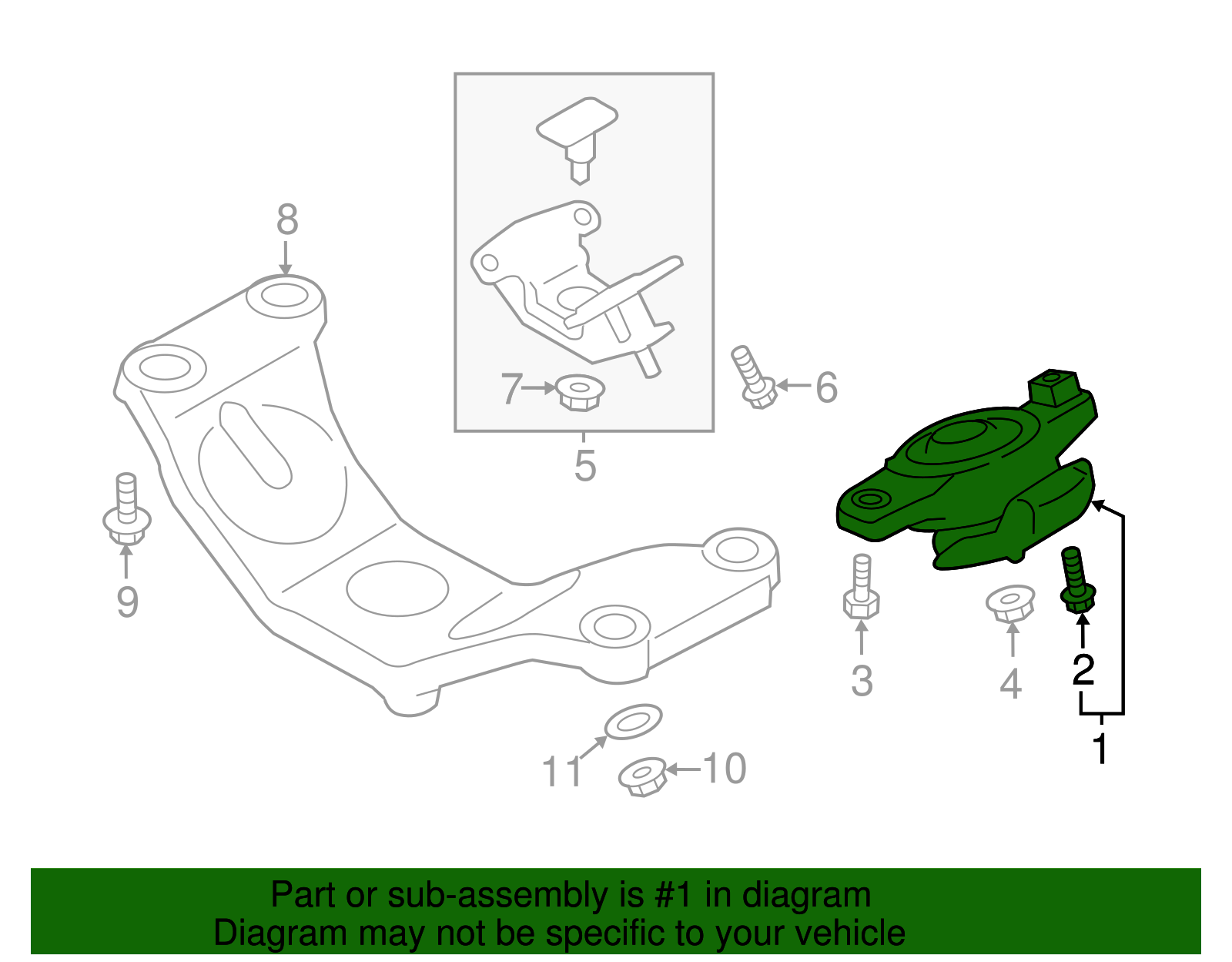 2013-2020 Toyota Front Mount SU003-01006 | Toyota San Diego Parts