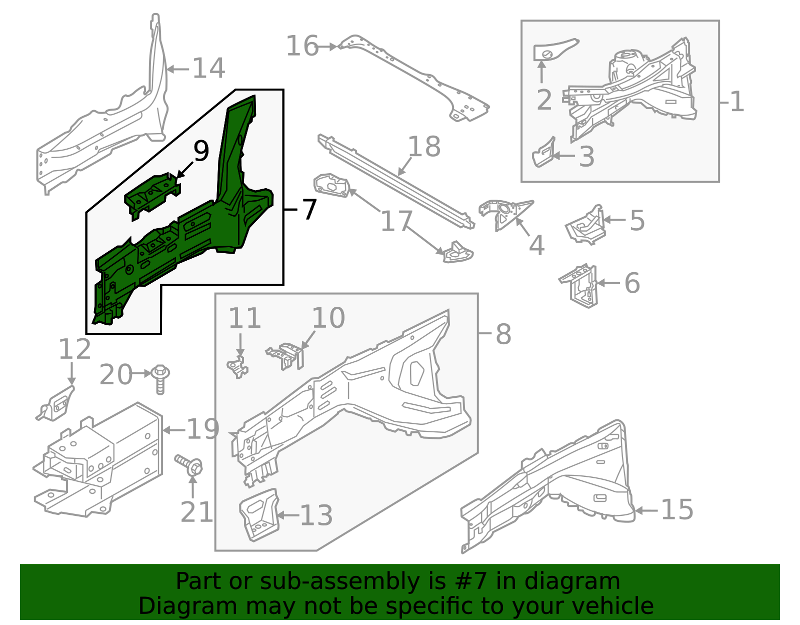 2016-2026 Volvo Frame Side Member Assembly 32405216 | OEM Parts Online