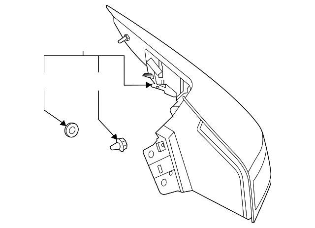 26555-6RR0D - Tail Lamp Assembly - 2021-2025 Nissan Rogue | Nissan OEM ...