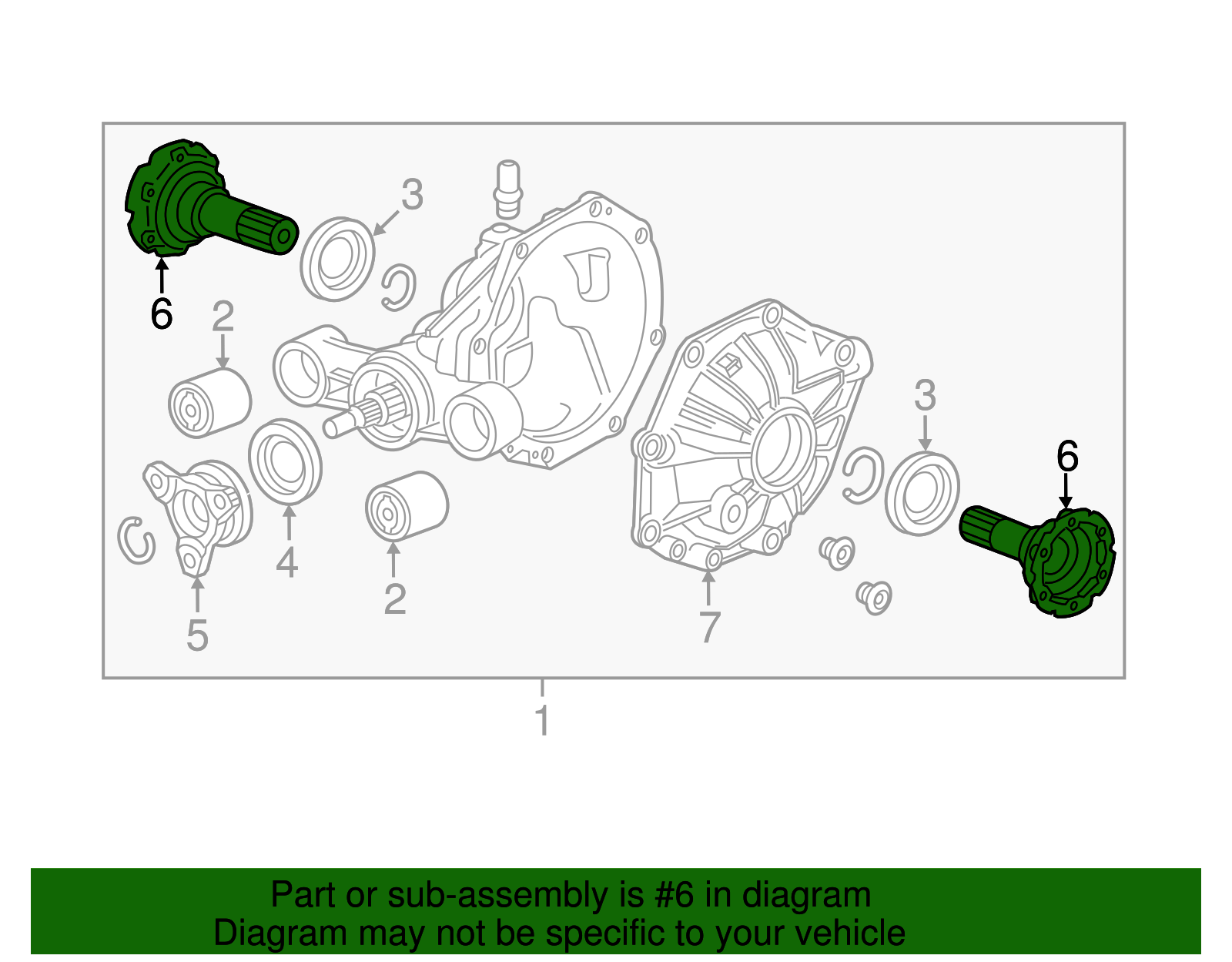 2016-2024 Chevrolet Camaro Rear Axle Shaft 84080684 | Capital Chevy Parts