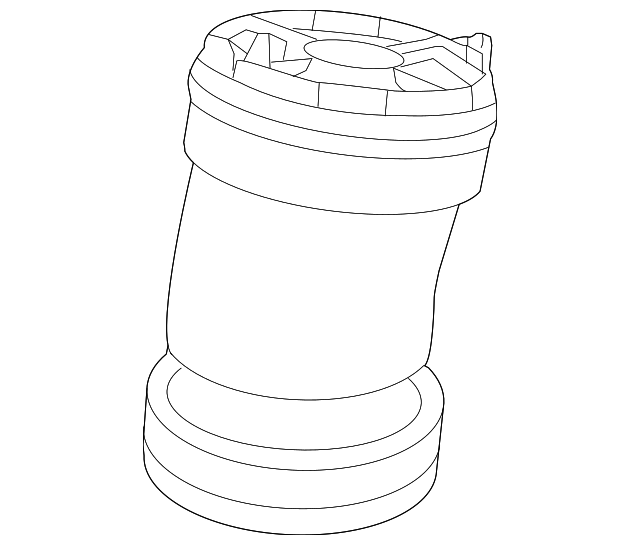 2013-2019 Cadillac XTS Rear Air Spring 84252215 GM | GMPartsDirect.com