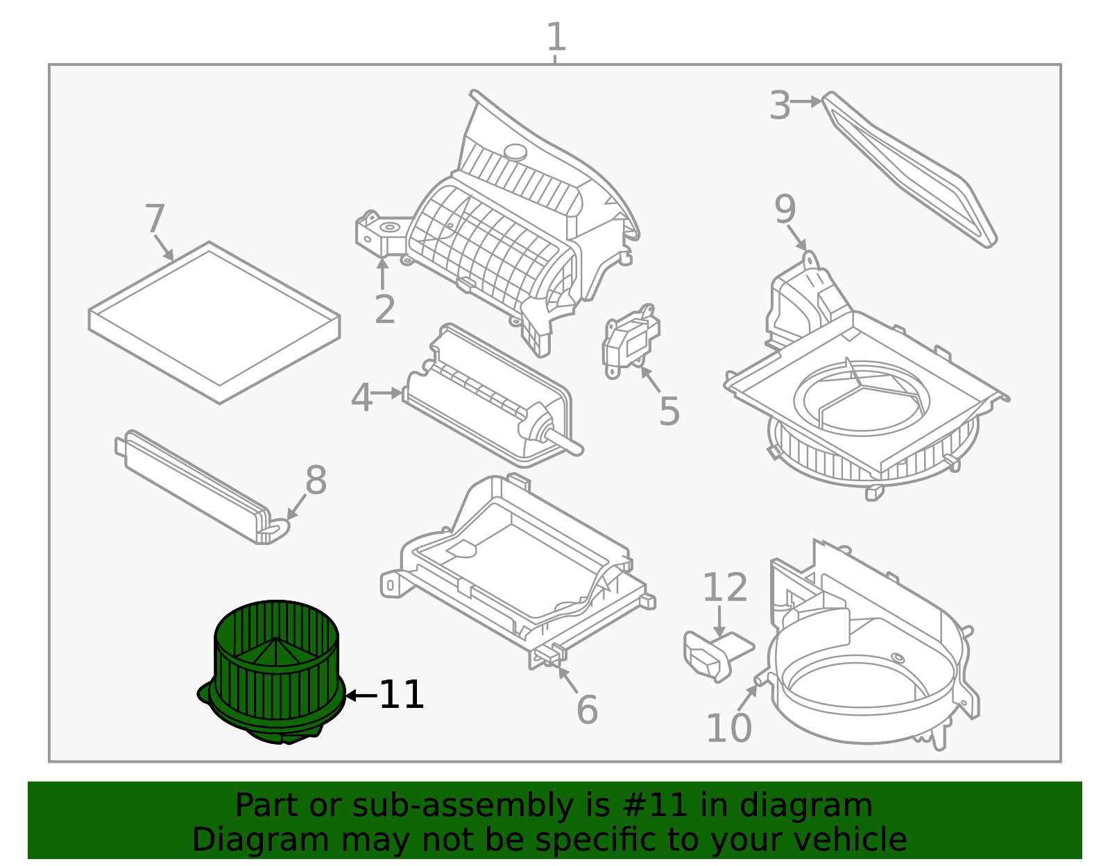 97113-H8000 - Blower Motor Kia.Parts Store