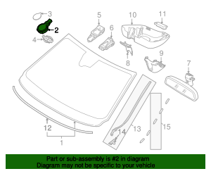 31314540 - Rain Sensor - 2010-2018 Volvo | Volvo OEM Parts Direct