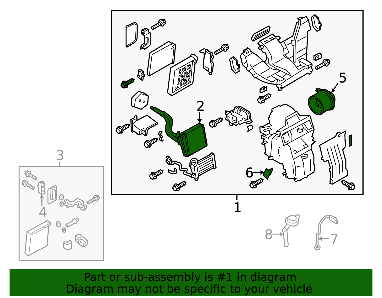 27210-9SE3B - High-Quality HVAC Unit Case Assembly for AutoNation Parts