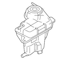 4F0-121-403-M - Expansion Tank 2005-2011 Audi A6 Quattro | Audi OEM ...