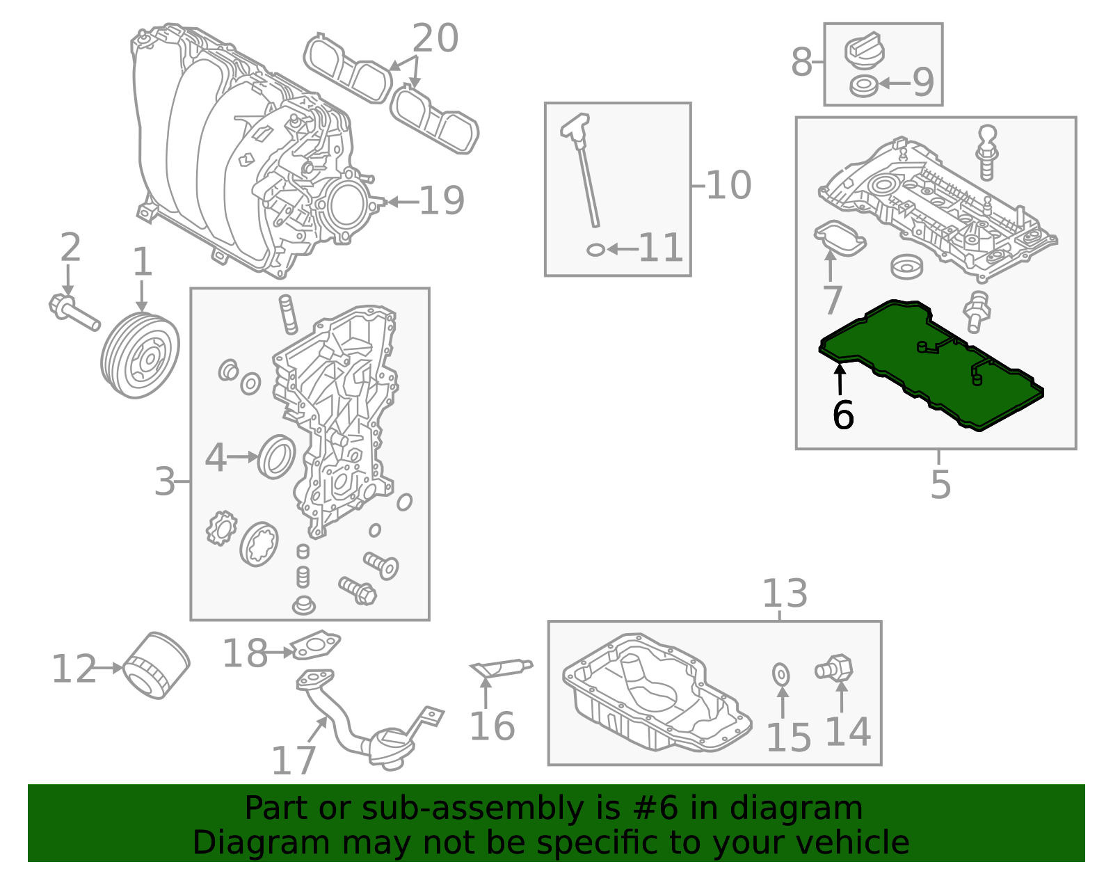 22441-2E700 - Gasket 2017-2025 Kia | Kia.Parts Store