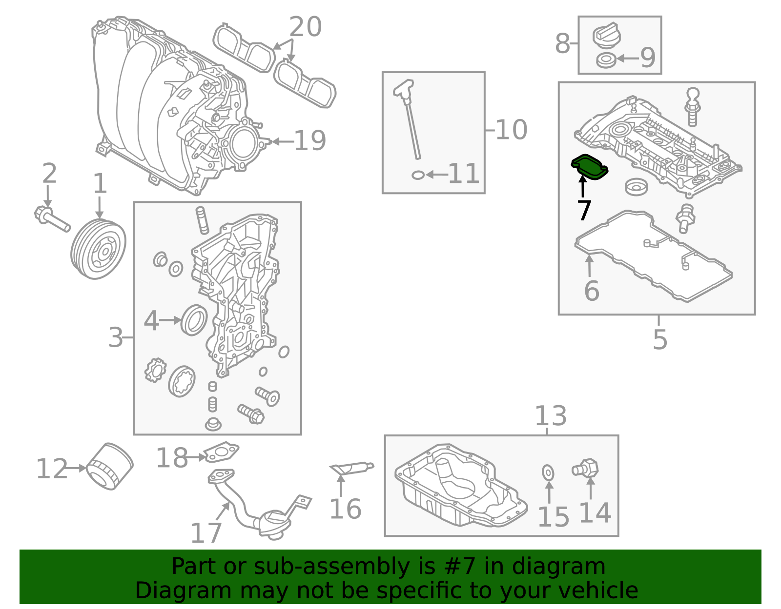 22443-2E000 - Seal 2012-2026 Kia | Kia.Parts Store
