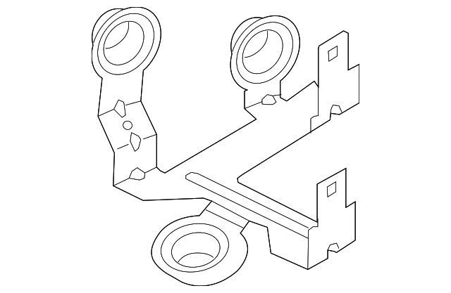 2011-2019 Ford Fiesta | Bracket | BE8Z-14A254-AA | Walls' Ford Parts