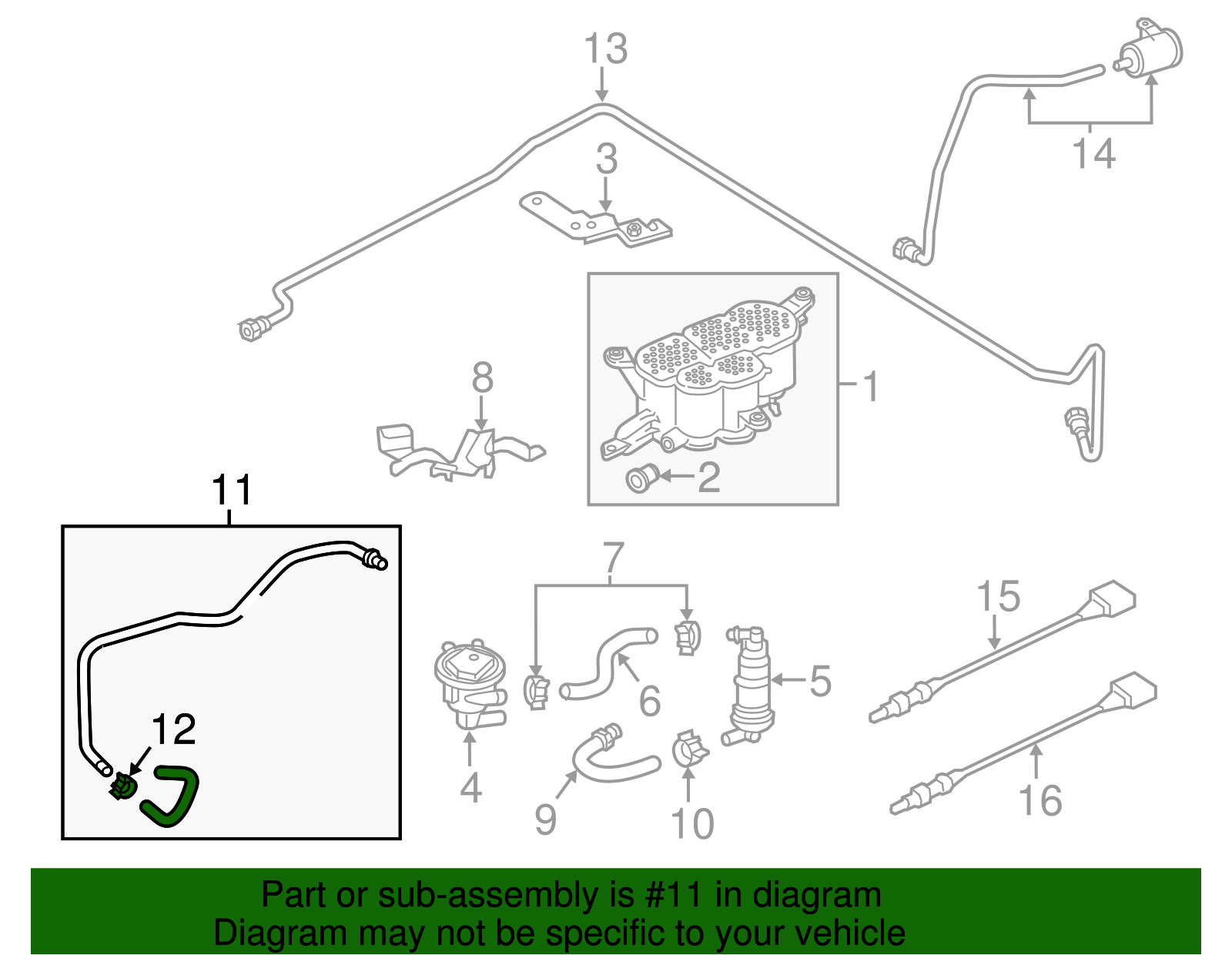 8R0-201-997-S - Vent Tube 2013-2017 Audi | Audi OEM Parts Guy