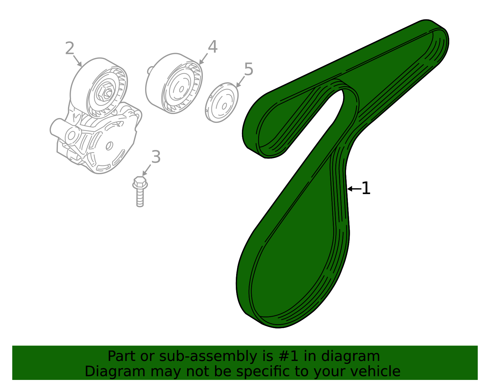 11288573253 - Serpentine Belt (11-28-8-573-253) | BMW of South Atlanta ...