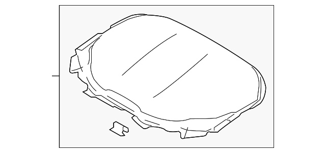 2010-2019 Jaguar XJ Insulation C2D34879 | JaguarParts.com