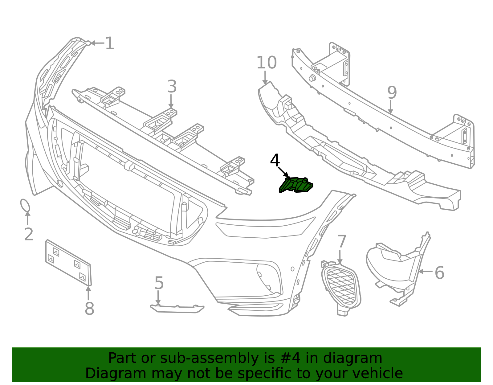 2023-2025 Genesis Side Bracket 86551-IT000 | QuirkParts