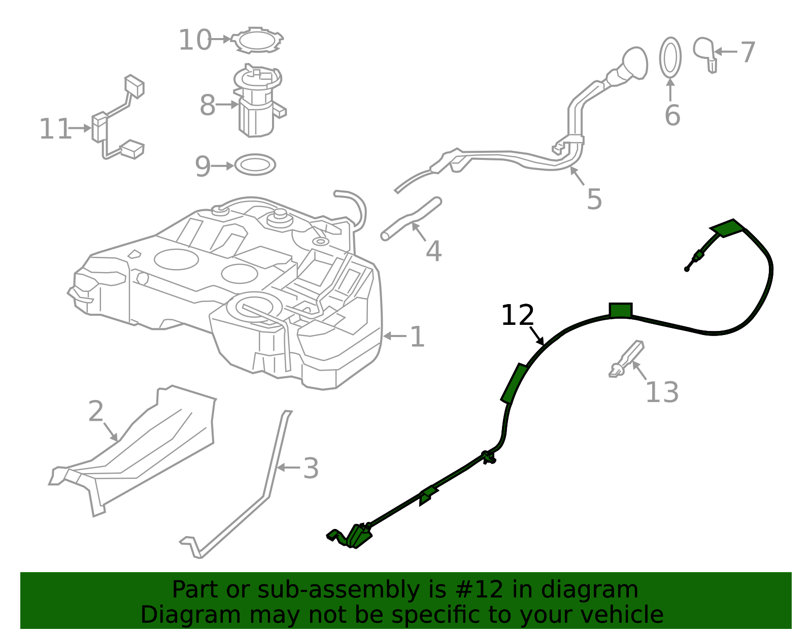 78822-3TA0A - Cable 2013-2018 Nissan Altima | Official Nissan Parts Store