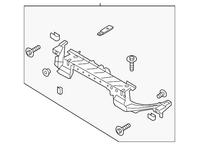 2013-2016 Ford Fusion | Mount Panel | DS7Z-16138-B | Walls' Ford Parts