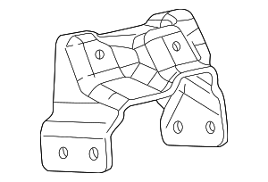 1999-2009 GM Driver Side Engine Mount Bracket 15871387 | Capital Chevy ...