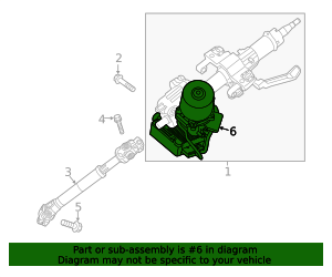 56330-3X500 - Power Steering Assist Motor 2014-2018 Kia | Kia.Parts Store