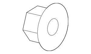 980740 - Fender Liner Nut - 1999-2021 Volvo | Volvo OEM Parts Direct