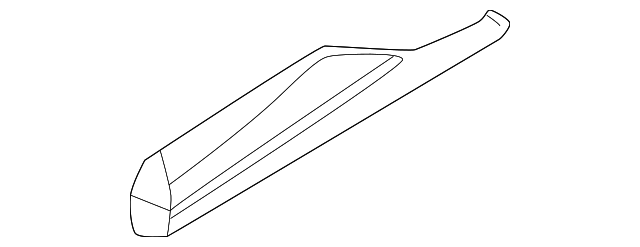 82871-6RA0A - Body Side Molding - 2021-2025 Nissan Rogue | Nissan OEM ...