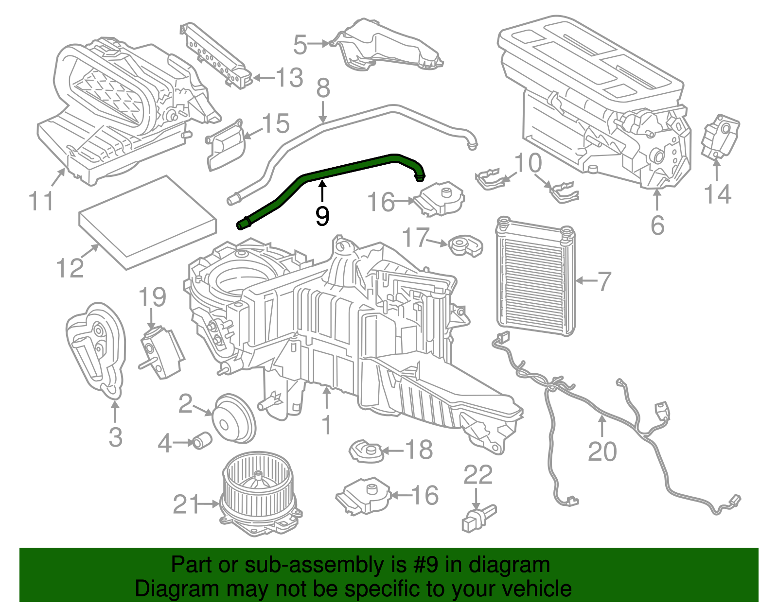 2015-2025 Ford | Outlet Tube | FL3Z-18663-A | Walls' Ford Parts